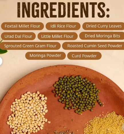 Millet and Moringa Dosa Mix 200g — Isha Life SG