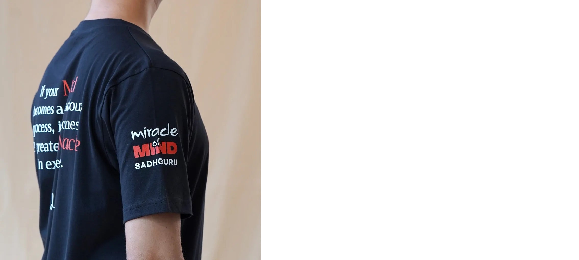 Miracle of Mind T-shirt — Isha Life SG