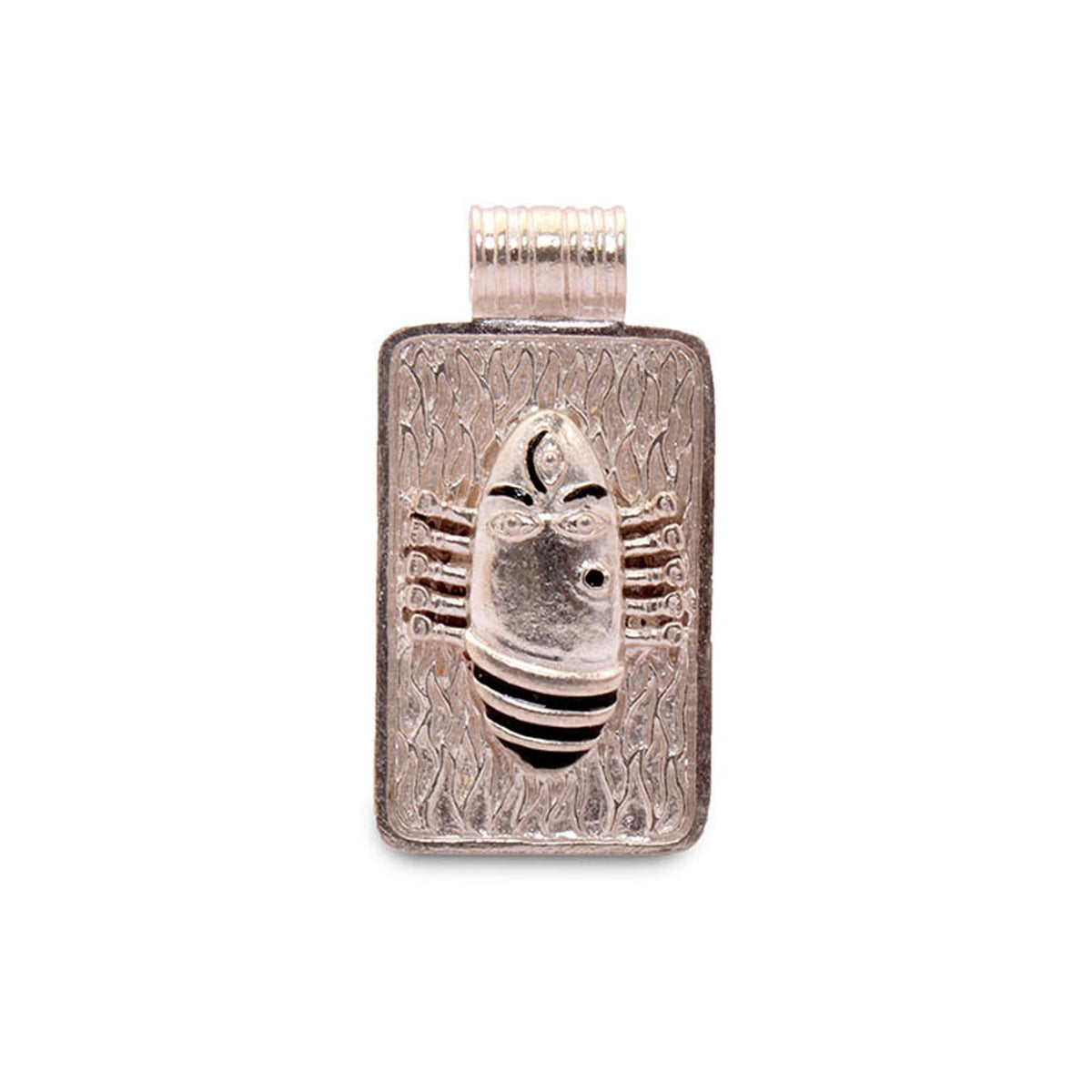 Linga Bhairavi Silver Pendant - Medium — Isha Life SG